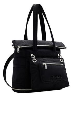 Desigual BACK_BASIC MODULAR VOYAG Femme, Noir, Taille unique