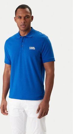 Karl Lagerfeld Poloshirt 745780 561235 Blau Regular Fit