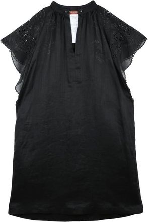 Max Mara Femme, Blouses et Chemises, Noir, Taille: 34 FR Astor Tunica Garzata