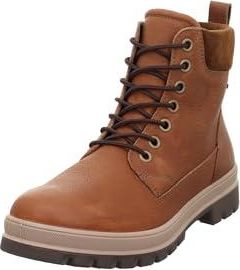 Legero Bottines Montana pour femme - Fermeture &eacute;clair - Largeur : G (WMS) - Plates - Bottines, Marron 030, 44 EU X-Large