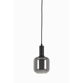 Light & Living Light & Living - suspension - Lekar - noir - verre - lampe en