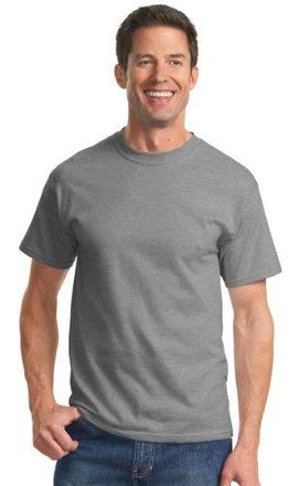 Port & Company Treask Company Mens Essential T T-shirt - Gris - XXL