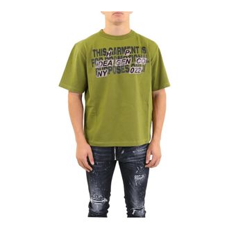 Heron Preston Homme, Tops, Vert, Taille: XS T-shirt Promo Only à Manches Courtes