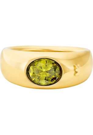 Michael Kors Womens Brass Signet Rings