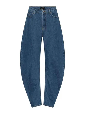 Rotate Straight Leg Jeans - Jeansblau