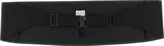 Pal Zileri Mens Black Polyester Cummerbund Accessory