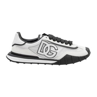 Dolce & Gabbana Baskets Basses - Homme - Chaussures - Blanc - Taille: 44 EU