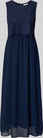 Vila Maxikleid mit r&uuml;ckseitigem Schl&uuml;sselloch-Ausschnitt
