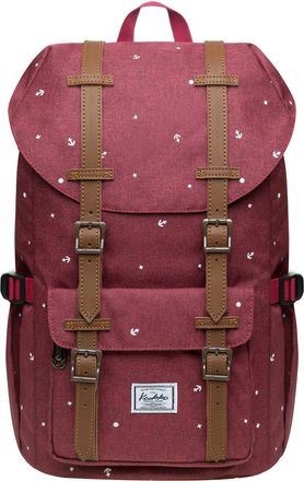 KAUKKO Laptop-Rucksack, funktionelle Outdoor-Tasche für Reisen & Camping, Studentenrucksack für Studenten, Braun (EP5-12), Tille Unique, Elegant