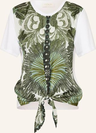 Cat Noir Catnoir Blusenshirt Im Materialmix gruen