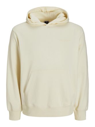 Jack & Jones Jack & Jones Jcointerlude Tonal Back Print Sweat Hood EU S, sweet corn
