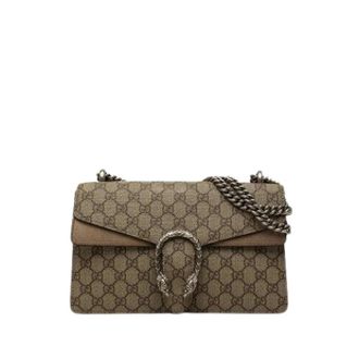 Gucci Sac bandouli&egrave;re Dionysus Pre-owned - Femme - Pre-owned - Beige - Taille: ONE Size