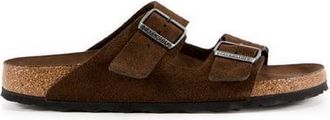 Birkenstock Mules plates Arizona en cuir daim