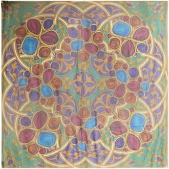 Chanel Pre-owned Vintage Scarf - Femme - Pre-owned - Multicolore - Taille: ONE Size