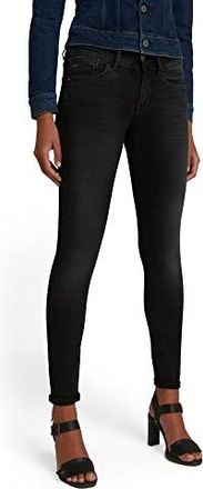 G-Star G-Star Femme Jean Lynn Mid Super Skinny, Gris (dusty grey D15266-B732-A799), 26W / 32L