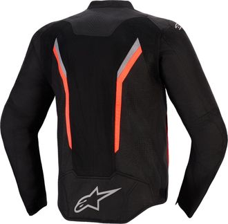 Alpinestars Motorradjacke AST V3 Air perforierte Motorrad Textiljacke Airbag vorbereitet,Ellenbogenprotektoren enthalten,perforiert,Sch