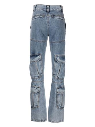 Givenchy Cargo Denim Jeans - Light Blue