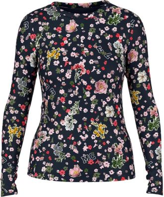 Marc Cain Femme, Tops, Multicolore, Taille: 40 FR Haut &agrave; manches longues
