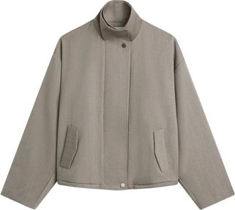 St.Agni Femme, Vestes, Gris, Taille: 40 FR Oupa Flight Jacket