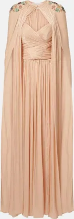 Costarellos Verzierte Robe Sireen aus Georgette