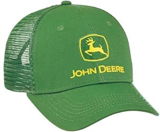 John Deere Casquette AG en serg&eacute;/maille verte - LP79612, vert, Taille unique