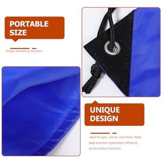 FOMIYES 7 Pi&egrave;ces Sacs &agrave; Cordon Compacts Et Polyvalents Pour Voyages, Sport Et Yoga Organisation