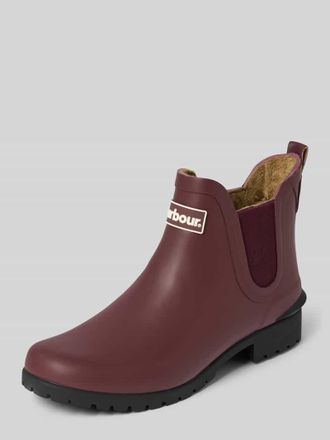 Barbour Gummistiefel mit Label-Detail Modell Kirkton Chelsea Welly