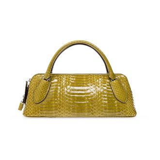 Tory Burch Lock Snake Top Handle Bag - - Bags - Damen - Gr&uuml;n - ONE SIZE