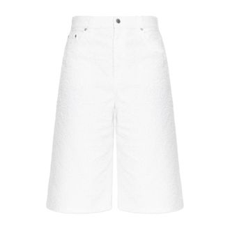 Stella McCartney Femme, Shorts, Blanc, Taille: W27 Denim Shorts