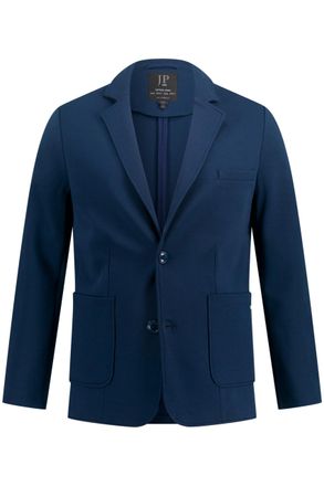 JP1880 Menswear Big & Tall Plus Size L-8XL Sweatjacke New York FLEXNAMIC Business Mix-and-Match bis 8 XL 806498, Dunkles Mattes Blau, 6XL