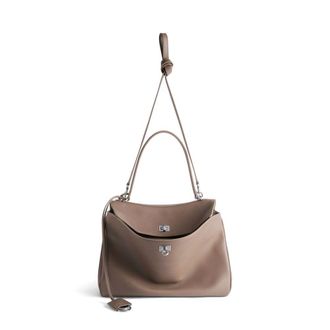 Balenciaga Unisex Bag H25 Taupe