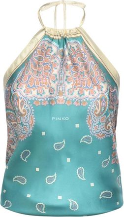 Pinko Pinko, Femme, Tops, Multicolore, Taille: ONE Size Hauts sans manches