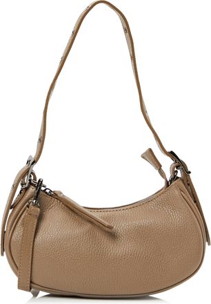 Faina Womens Damen Handtasche, Dunkeltaupe