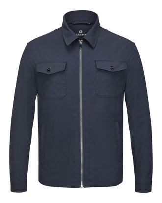 Milestone Overshirt MSTrento aus einem Mikrofaser-Stretch-Material in