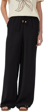 s.Oliver Wide-Leg-Hose im Relaxed Fit aus Viskosemix