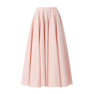 Givenchy Plissierter Popeline-Midirock - - Skirts - Damen - Rosa - L