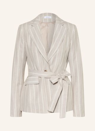 Darling Harbour Darling Harbour Blazer Mit Leinen beige