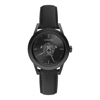 Versace Homme, Accessoires, Noir, Taille: ONE Size Montre Palazzo Empire
