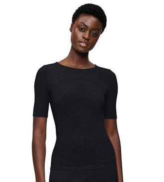 Triumph T-Shirt Beauty Layers SSL Top Wool weiche Wolle, Rundhalsausschnitt, w&auml;rmend
