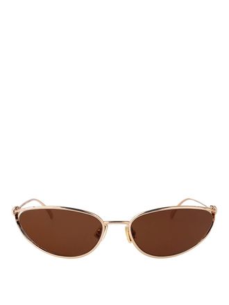 Bottega Veneta Lunettes De Soleil - Or