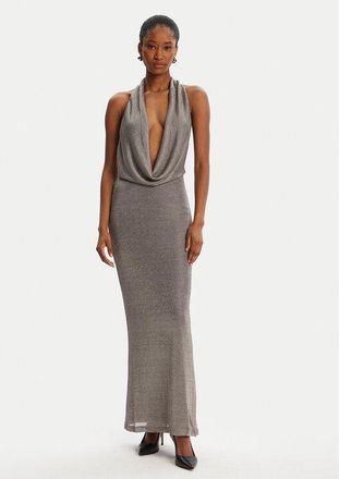 Bardot Bardot Coctailkleid Nola Lurex Cowl 59814DB1 Silberfarben Regular Fit