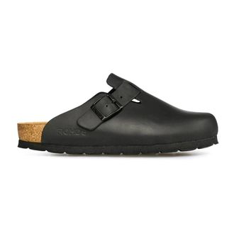 Rohde Schwarzer Outdoor-Clog - Stilvoll und vielseitig - - Shoes - Damen - Schwarzk - 37 EU