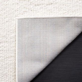 Safavieh Boho Teppich f&uuml;r Wohnzimmer, Esszimmer, Schlafzimmer - Melody Collection, Kurzer Flor, Elfenbein, 122 X 122 cm