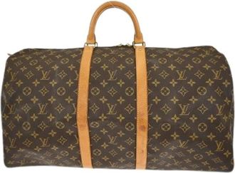 Louis Vuitton unisex, Pre-owned, Brun, Taille: ONE Size Sac Keepall Pre-owned