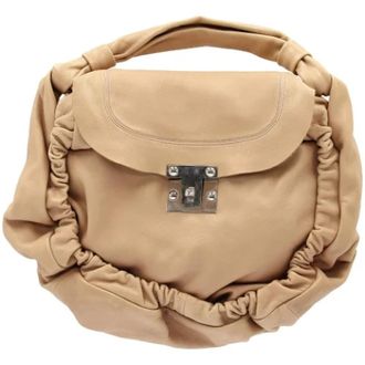 Marni Pre-owned Leder Handtaschen - - Pre-owned - Damen - Beige - ONE SIZE