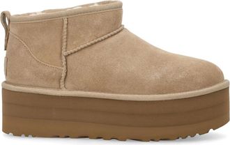 UGG Ugg, Femme, Chaussures, Beige, Taille: 39 EU W Classic Ultra Mini Platform