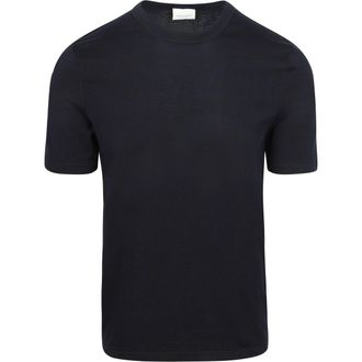 Profuomo T-Shirt Knitted Marine