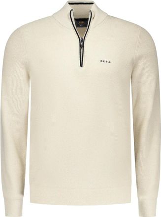 New Zealand Auckland Herren, Strickwaren, Beige, MGröße