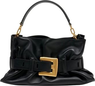 Balmain Femme, Sacs, Noir, Taille: ONE Size Anthem Medium Shoulder Bag
