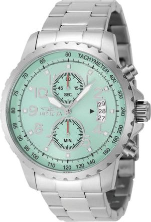 Invicta Specialty 69790 Herrenuhr - Quarzwerk - Stahl mit blauem Zifferblatt - 47 mm